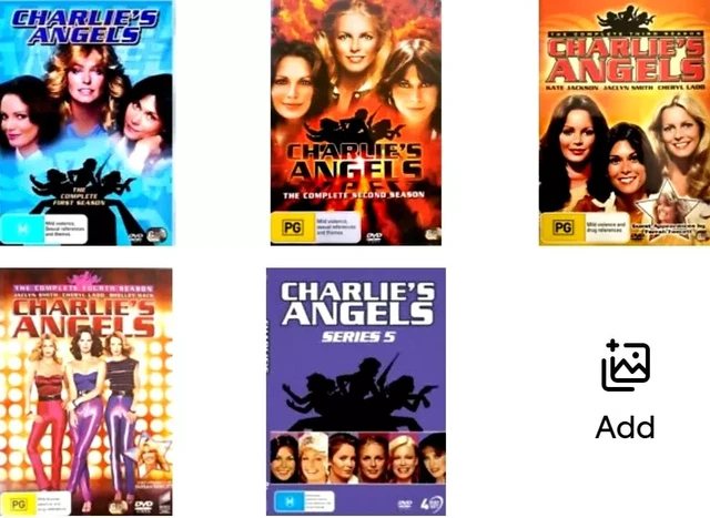 CHARLIE'S ANGELS: THE Complete Series | Seasons 1-5 (DVD, 28-Disc set ...