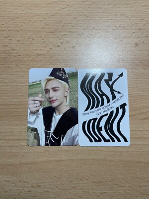 HYUNJIN STRAY KIDS Maxident Go Version Album Photocard *see Notes* EUR ...