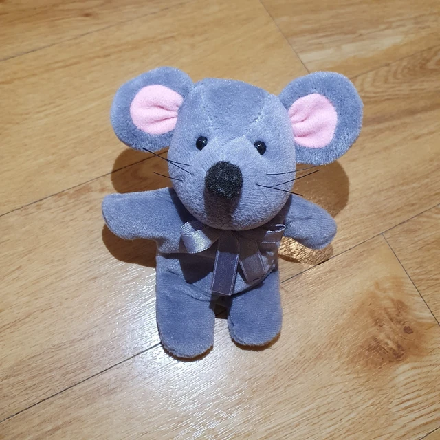 ALL CREATURES MOUSE Rat Soft Toy Plush Vintage Small Whiskers Beanie ...