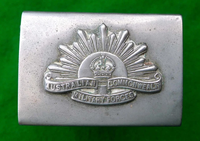 WW2 2/AIF AUSTRALIAN Rising Sun Badge Trench Art, Field Made Matchbox ...