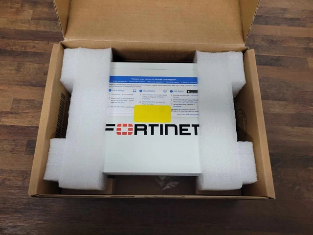 FORTINET FORTIGATE 60F SDWAN/NEXT GEN Firewall Network Security FG-60F ...