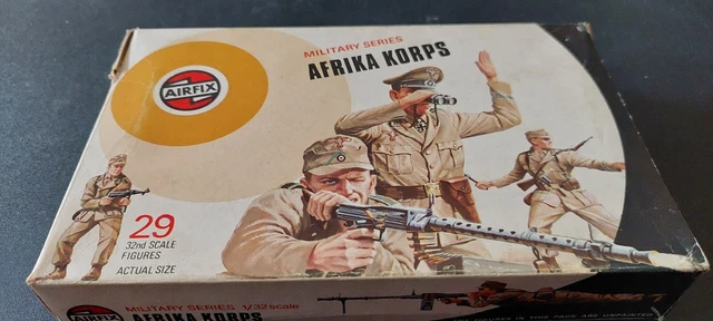 VINTAGE AIRFIX 1/32 Scale AFRIKA KORPS Boxed Set 1973-75 £14.50 ...