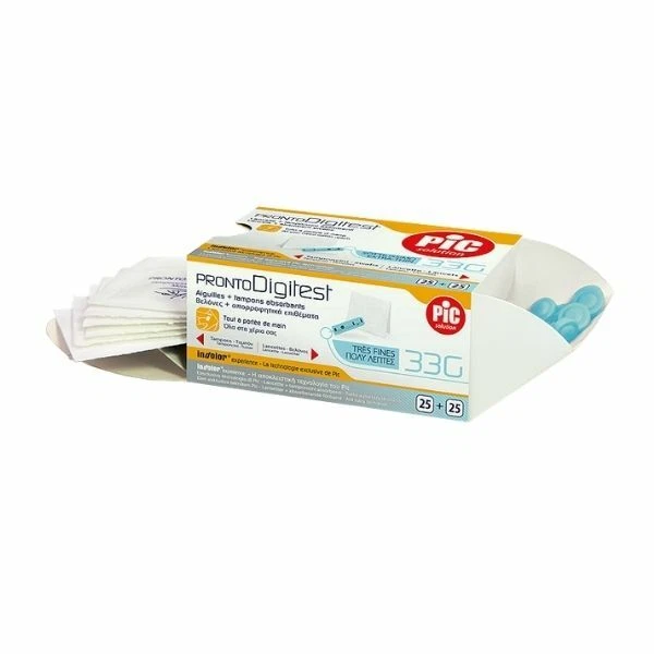 LANCETTE GLICEMIA PUNGIDITO Monouso Pronto Digitest Pic - varie ...
