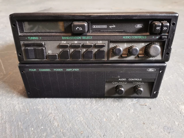 FORD ESCORT MK4 Fiesta Mk2 Sierra XR2 XR3 XR3i XR4 Classic Stereo & Amp ...