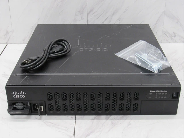 GENUINE CISCO ISR4351/K9 GIGABIT Integrated Service Router Security ...