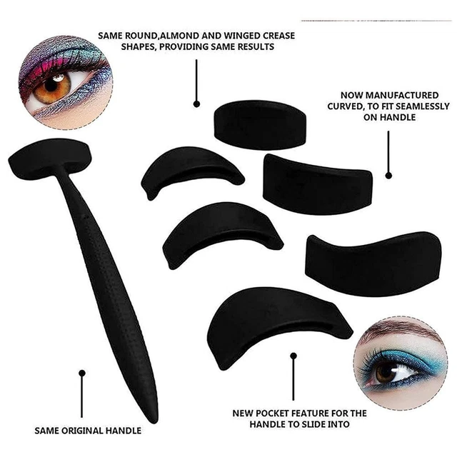 CREASE LINE KIT Lazy Eyeshadow Stamp Crease Cut Crease Eyeshadow Molds ...