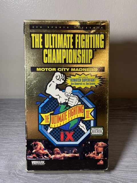 THE ULTIMATE FIGHTING Championship Ix Motor City Madness Vhs 1996 £8.94 ...