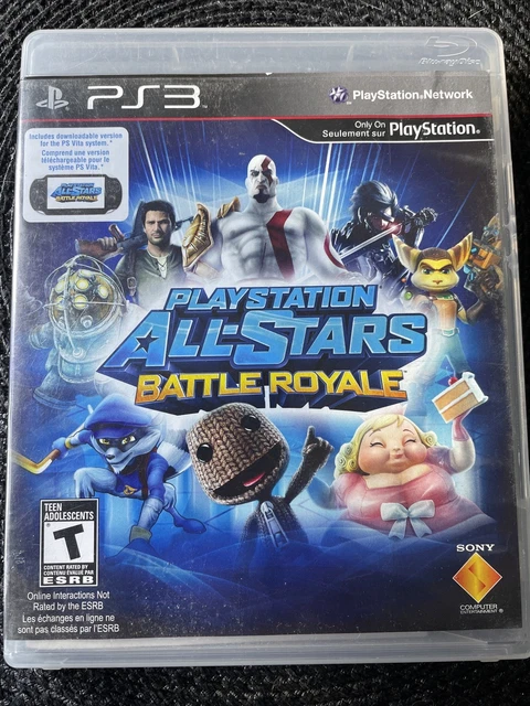 ALL-STARS BATTLE ROYALE (Sony Playstation 3 PS3, 2012) Near Mint Disc ...