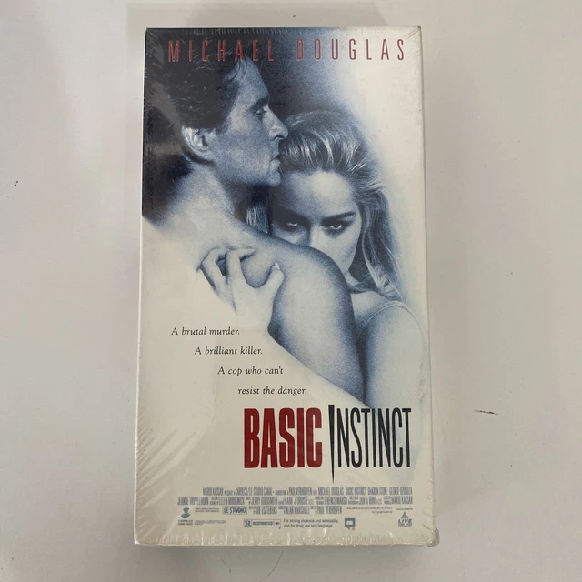 1992 BASIC INSTINCT VHS Movie w/ Michael Douglas Sharon Stone Sealed Uncensored £22.21 - PicClick UK