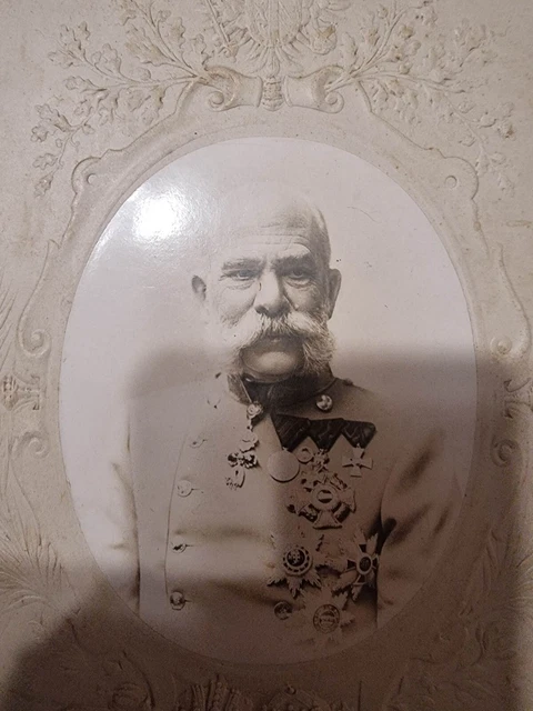 ORIGINAL KAISER FRANZ Joseph photo card Emperor Franz Joseph ...