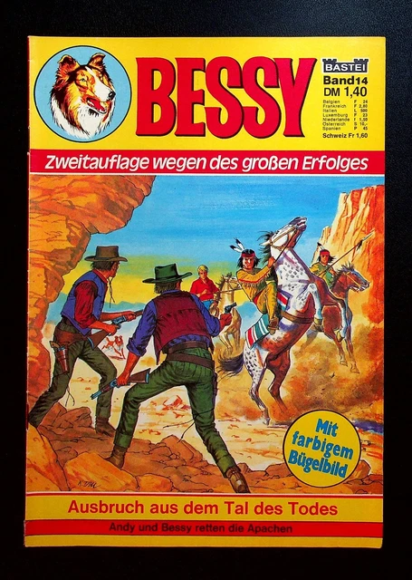 BESSY BAND 14 mit Bügelbild (2. Auflage) (Bastei, 1976-1980) guter ...