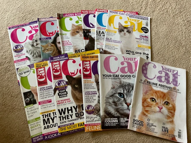 YOUR CAT MAGAZINE 12 editions 2022 £7.20 - PicClick UK
