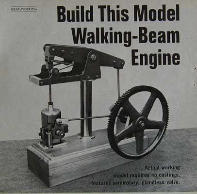 WALKING-BEAM STEAM ENGINE HowTo build PLANS James Watt model £11.76 ...