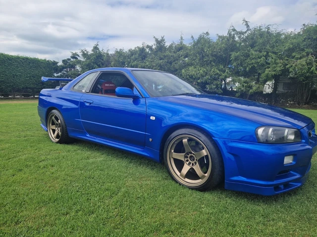 NISSAN SKYLINE R34 gtr v spec very low miles £155,000.00 - PicClick UK