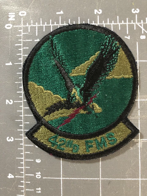 VINTAGE 42ND FIELD Maintenance Escadron FMS USAF Patch États-unis EUR 8 ...