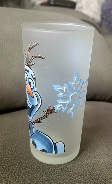 DISNEY FROZEN OLAF Portrait Drinking Glass, Disneyland Paris Exclusive ...