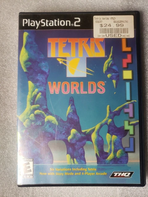 Tetris Worlds Sony Playstation 2 2001 Ps2 Complet Avec Manuel Eur 6