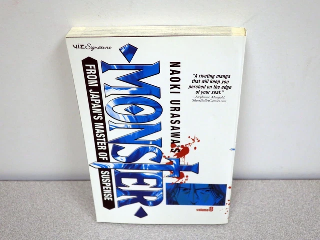 MONSTER VOL 8 Manga English Volume Naoki Urasawa Viz (Good Condition) £ ...