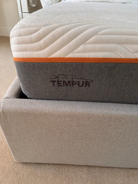 TEMPUR SUPERKING 6FT Bed With Ottomon Storage Base £1,128.72 - PicClick UK