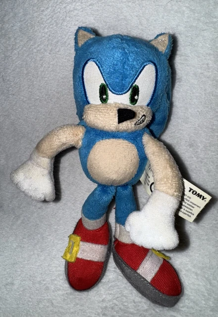 SONIC THE HEDGEHOG- Jazzwares- TOMY- Used Good Condition- 7” Plush £40.21 - PicClick UK
