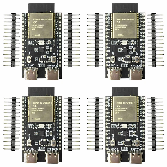 4x Esp32 Devkitc 1 N4 Esp32 Development Board Risc V Esp32 Wifi Module8851 £1919 Picclick Uk