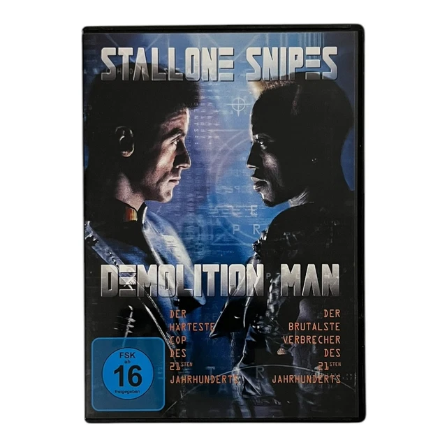 DEMOLITION MAN SYLVESTER Stallone Wesley Snipes | DVD | 1993 EUR 5,90 ...