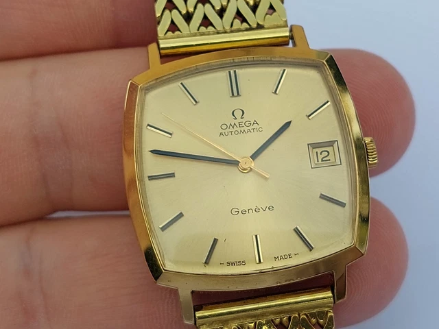 OMEGA GENEVE AUTOMATIC watch Swiss made £280.00 - PicClick UK
