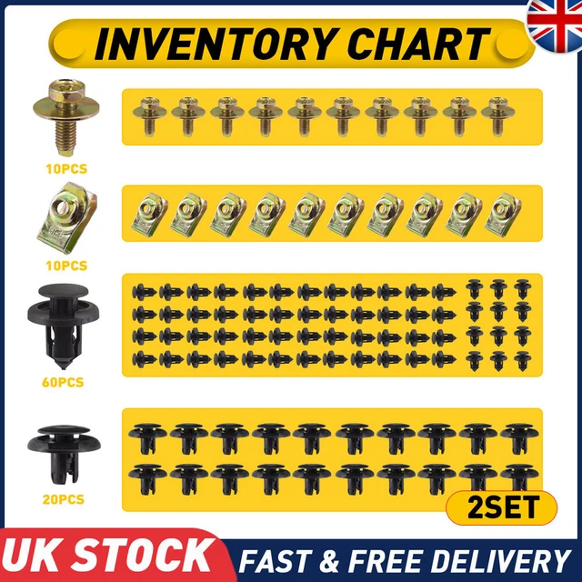 UNDERTRAY GUARD ENGINE Under Cover Screws Fixing Clips Body Bolts For Honda 200x £22.79 ...
