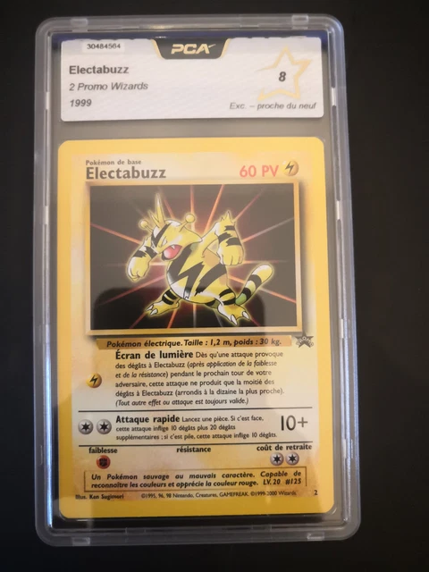 CARTE POKÉMON ELECTABUZZ (Elektek) - Wizards Promo 2 - PCA 8 EUR 49,90 ...