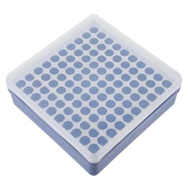 TEST TUBES BOX Testing Tubes Holder Centrifuge Tube Case Reusable Test ...