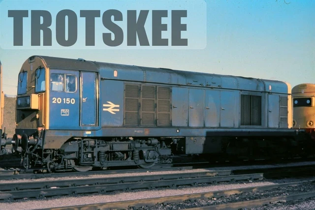 35MM COLOUR SLIDE BR British Railways Diesel Loco 20150 Class 20 1986 ...
