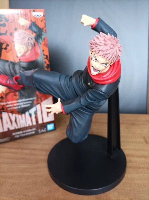 FIGURINE YUJI ITADORI Jujutsu Kaisen Banpresto Maximatic Bandai Figure ...