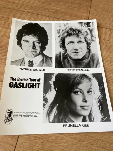 PETER GILMORE, PRUNELLA Gee and Patrick Mower - rare original photo ...