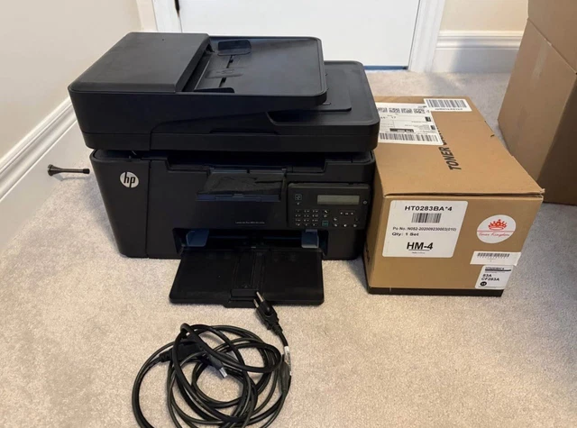 HP LASERJET PRO MFP M127fn Printer EXTRA NEW TONERS , TESTED $222.22 ...