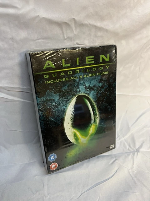 ALIEN QUADRILOGY BOXSET (DVD, 1979) Sigourney Weaver [Region 2] [UK ...
