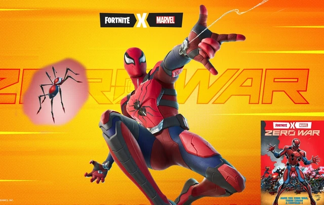 FORTNITE X MARVEL Spider-Man Zero Outfit & Drone Epic Games Key GLOBAL ...
