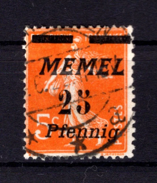 MEMEL 58III VARIETY Postmarked BPP (L6242 $25.40 - PicClick AU