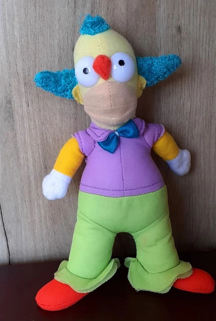 THE SIMPSONS KRUSTY the Clown Plush Stuffed 2015 Toy Factory £21.60 ...