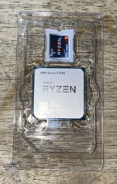 AMD RYZEN 5 5500 6-Core 3.6GHz Socket AM4 CPU $103.00 - PicClick CA