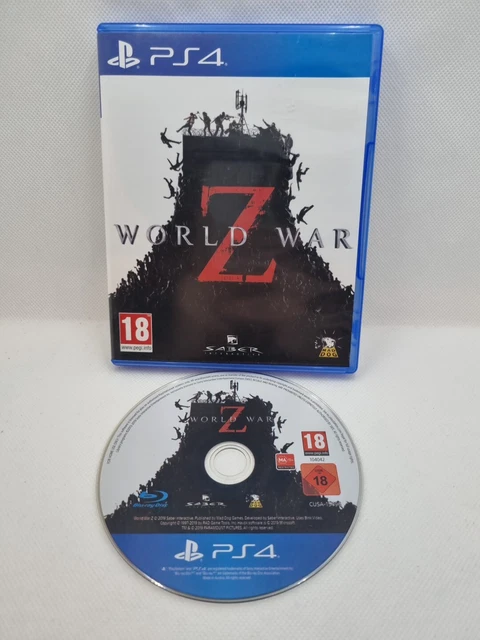 WORLD WAR Z PS4 PlayStation 4 Video Game! DISC IN EXCELLENT CONDITION! £12.98 - PicClick UK