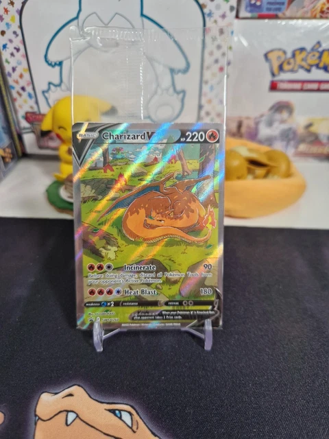 CHARIZARD SWSH 260 261 262 Sealed Set UPC Promo Pokemon Cards V VMAX ...