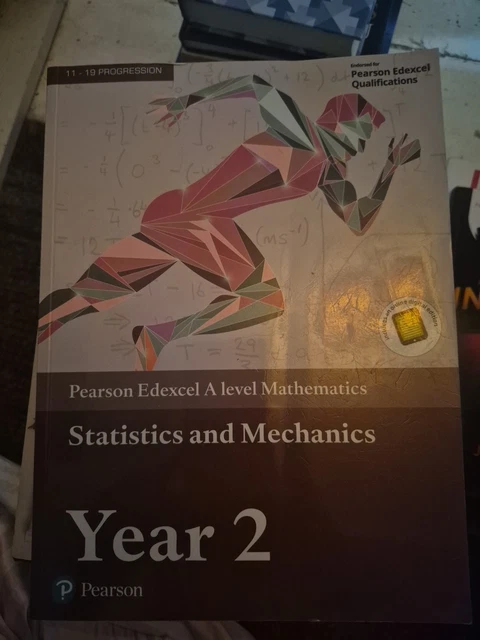 PEARSON EDEXCEL A Level Mathematics Statistics And Mechanics Year 2 ...