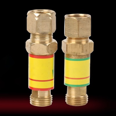 PARTS FLASHBACK PREVENTER Machine Copper Oxygen Acetylene Tempering ...