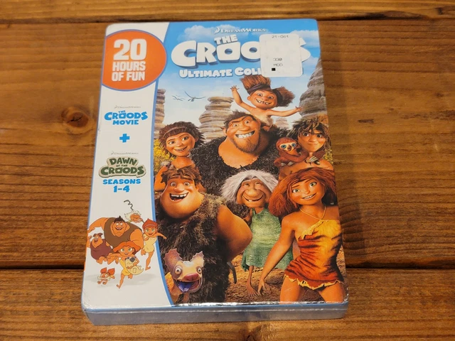 THE CROODS ULTIMATE DVD Collection - Movie + Dawn of the Croods Seasons ...