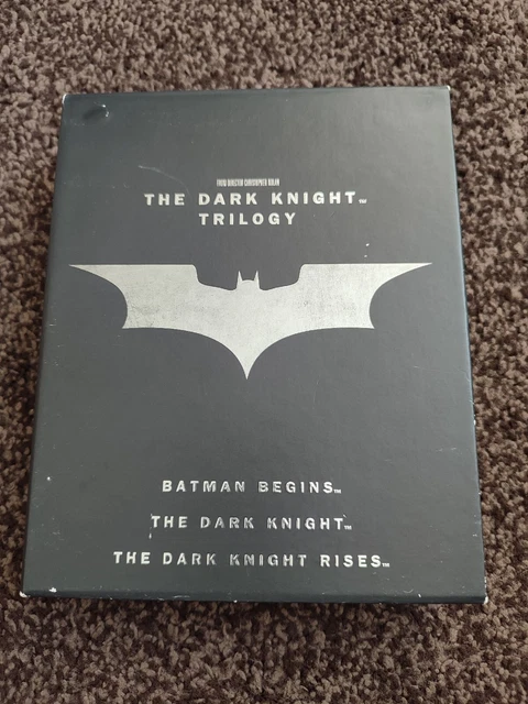 THE DARK KNIGHT TRILOGY - Christian Bale (5 DISC BLU RAY BOX SET ...
