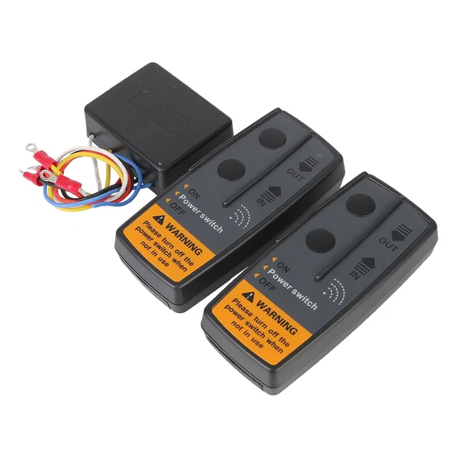 2.4G 12V 24V Electric Winch Controller Universal Remote Control ...
