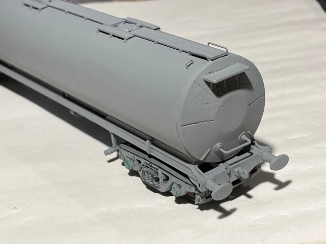 BACHMANN BOGIE TEA Tank Wagon Class B Lagged Coned Conical Ends Oo ...