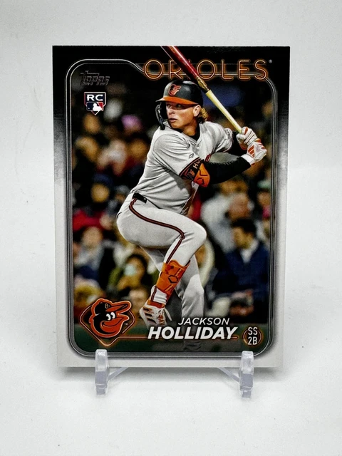 JACKSON HOLLIDAY 2024 Topps Series 2 #697 variante courte impression ...