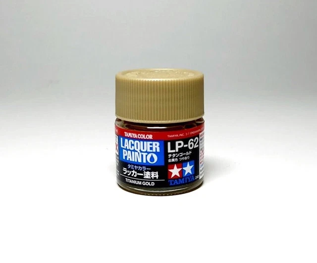 TAMIYA 82162 MODEL Color Lacquer Paint LP-62 Titanium Gold 10ml $18.90 ...