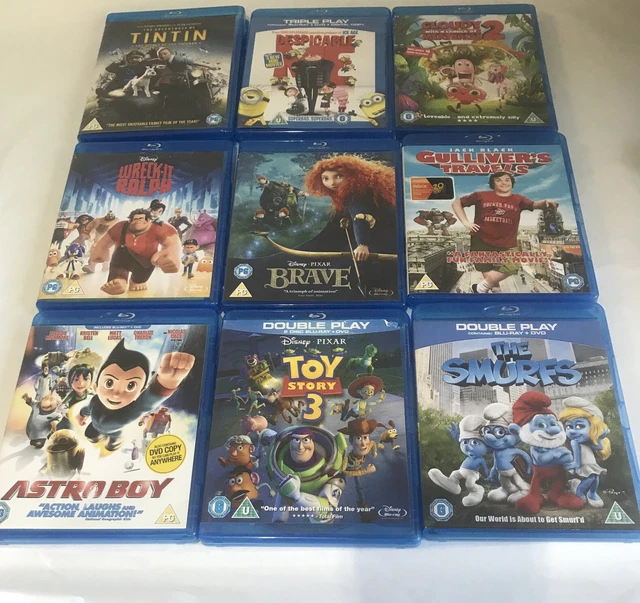 DISNEY/PIXAR BLU-RAY BUNDLE x9 £15.00 - PicClick UK